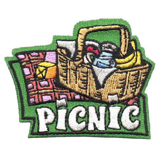 12 pieces 2" Custom Activity Scouts Applique Fun Patches - Picnic Patch ...