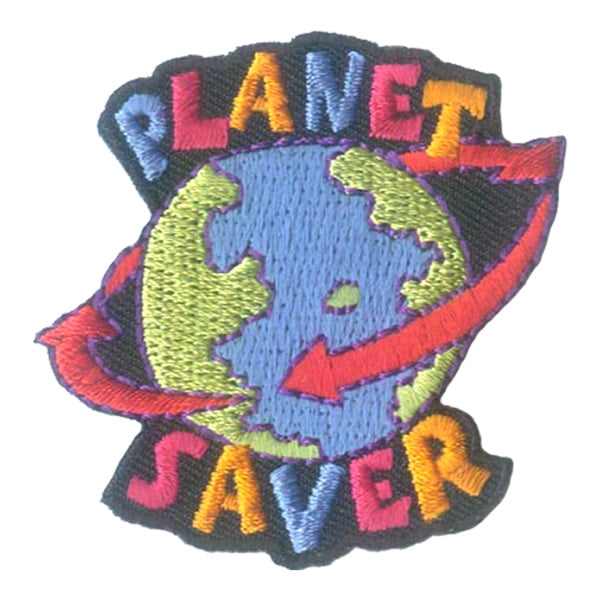 12 pieces 2" Custom Activity Scouts Applique Fun Patches - Planet Saver ...