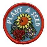 12 pieces 2" Custom Activity Scouts Applique Fun Patches - Plant A Seed ...