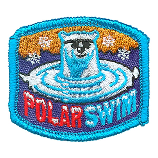 12 pieces 2" Custom Activity Scouts Applique Fun Patches - Polar Swim ...