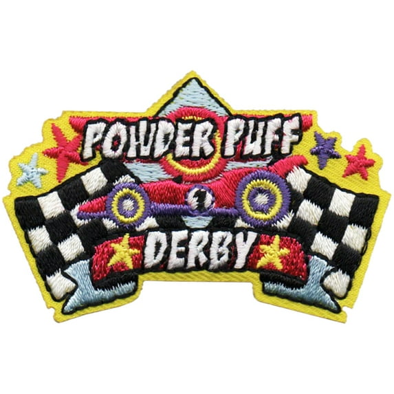 12 pieces 2" Custom Activity Scouts Applique Fun Patches - Powder Puff ...