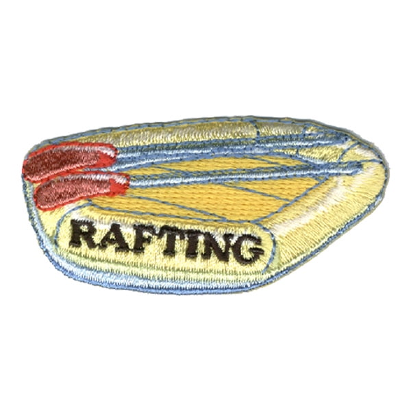 12 pieces 2" Custom Activity Scouts Applique Fun Patches - Rafting ...