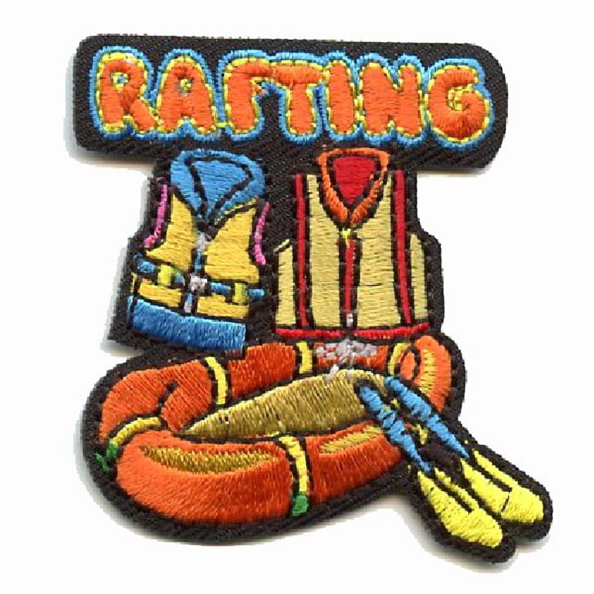 12 pieces 2" Custom Activity Scouts Applique Fun Patches - Rafting ...