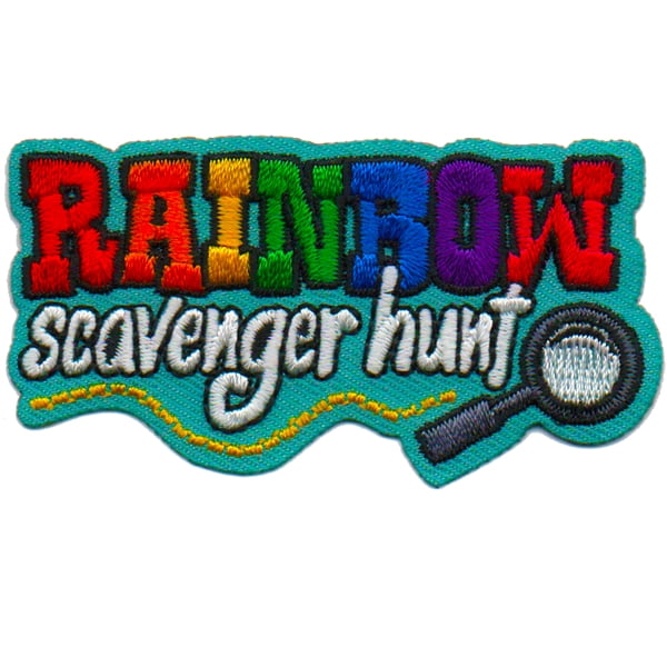 12 pieces 2" Custom Activity Scouts Applique Fun Patches - Rainbow ...