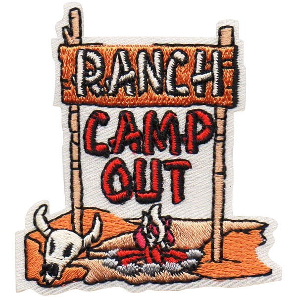 12 pieces 2" Custom Activity Scouts Applique Fun Patches - Ranch Camp ...