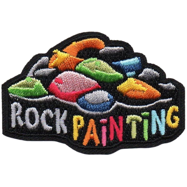 12 pieces 2" Custom Activity Scouts Applique Fun Patches - Rock ...