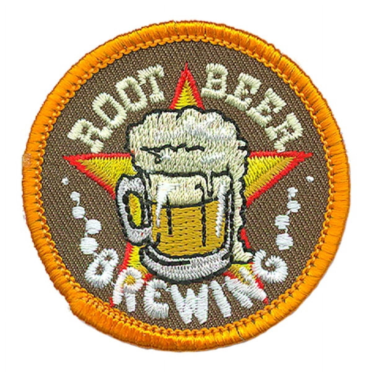 12 pieces 2" Custom Activity Scouts Applique Fun Patches - Root Beer Brewing Patch - Walmart.com