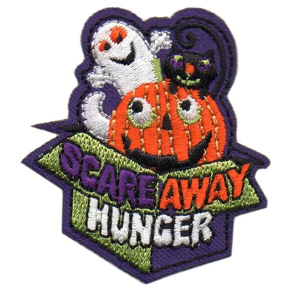 12 pieces 2" Custom Activity Scouts Applique Fun Patches - Scare Away ...