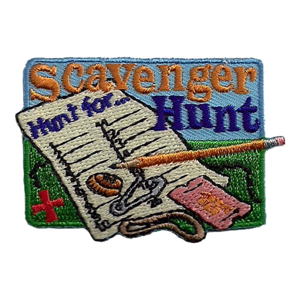 12 pieces 2" Custom Activity Scouts Applique Fun Patches - Scavenger ...