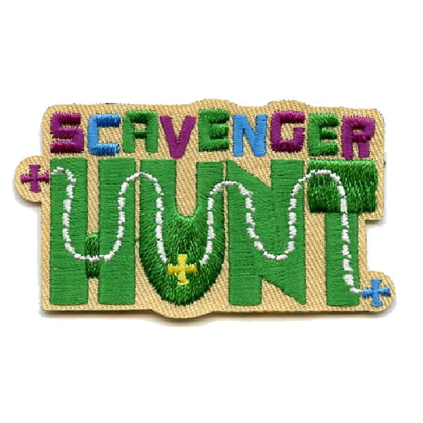 12 pieces 2" Custom Activity Scouts Applique Fun Patches - Scavenger ...