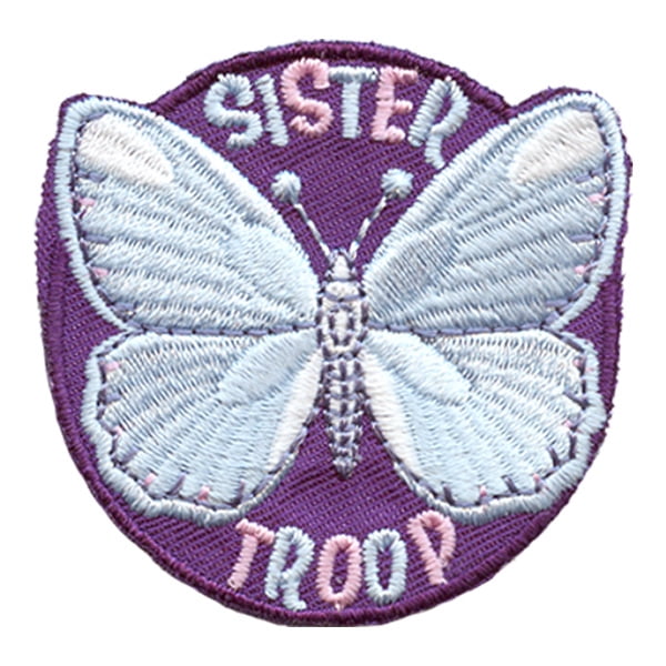 12 pieces 2" Custom Activity Scouts Applique Fun Patches - Sister Troop ...
