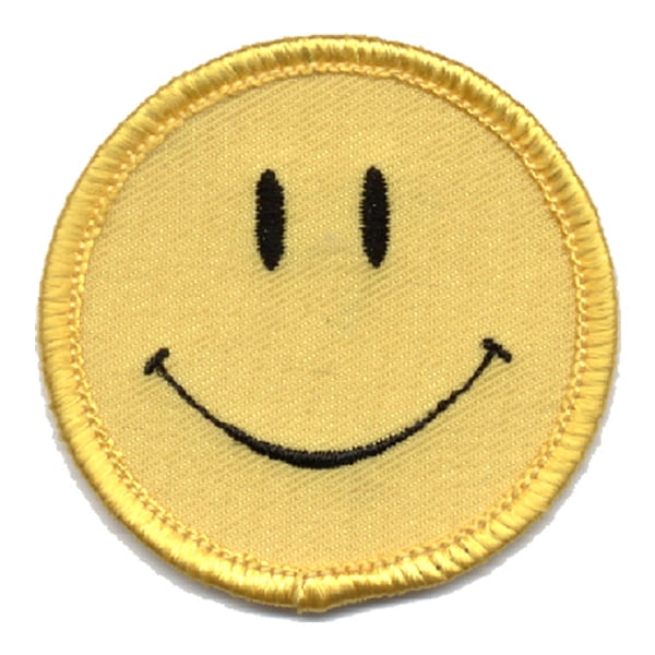 12 pieces 2" Custom Activity Scouts Applique Fun Patches - Smiley Face ...