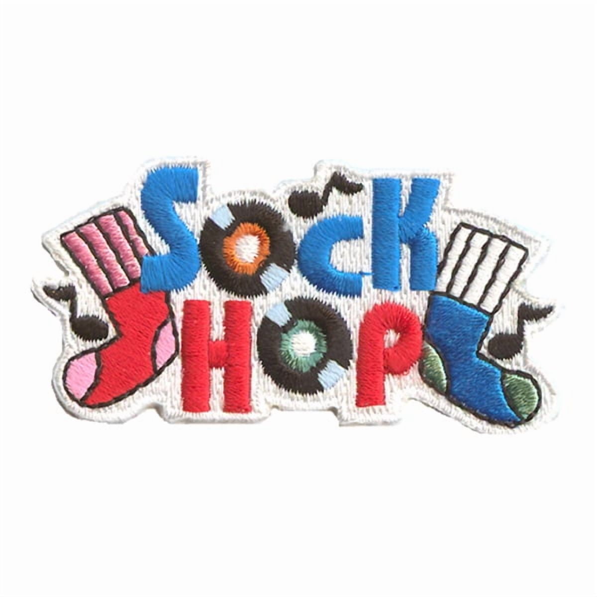 12 pieces 2" Custom Activity Scouts Applique Fun Patches - Sock Hop ...