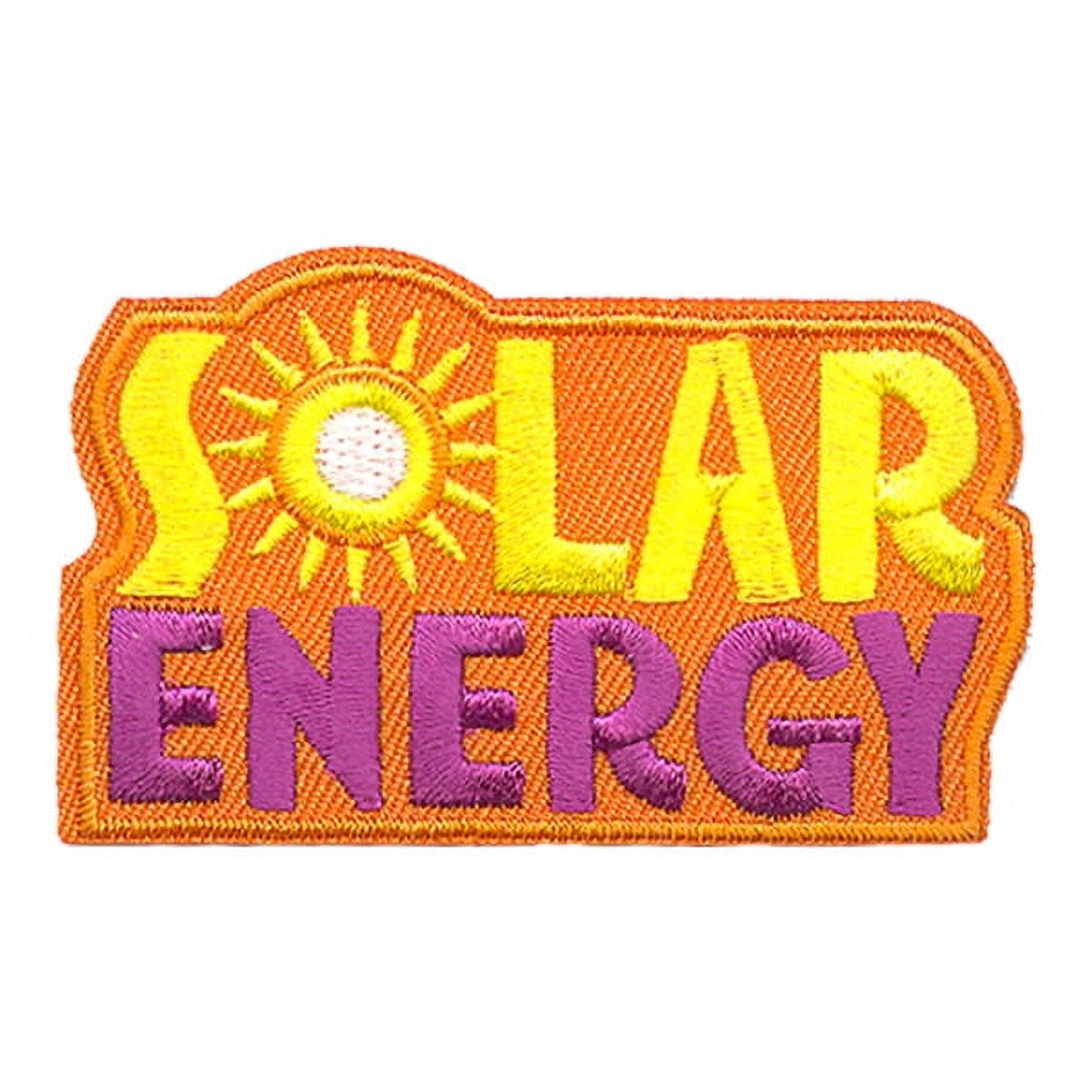 12 pieces 2" Custom Activity Scouts Applique Fun Patches - Solar Energy ...