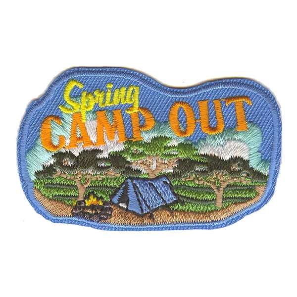 12 pieces 2" Custom Activity Scouts Applique Fun Patches - Spring Camp ...