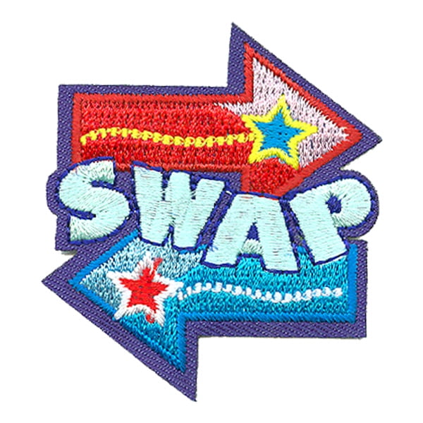 12 pieces 2" Custom Activity Scouts Applique Fun Patches - Swap (Arrows ...