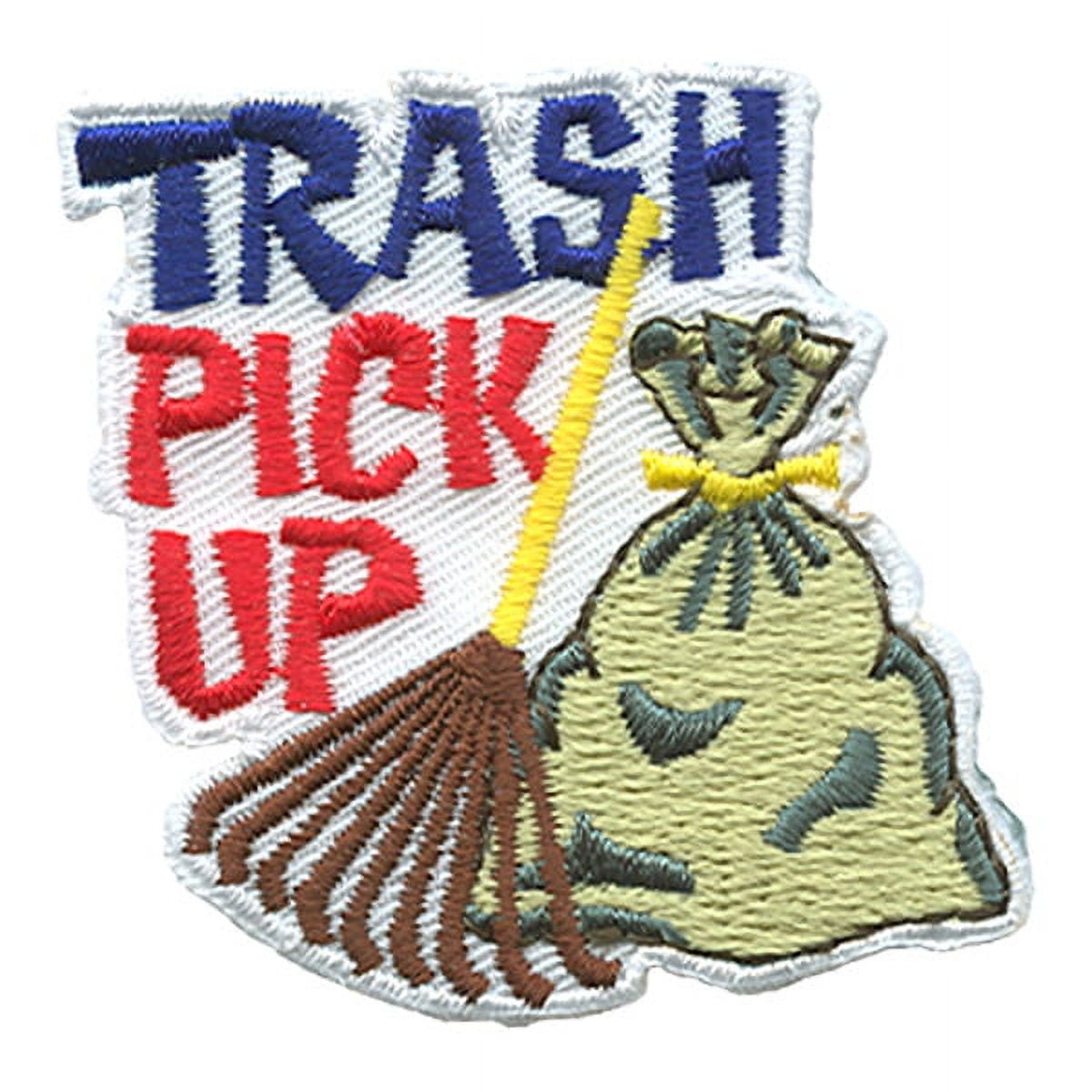 12 pieces 2" Custom Activity Scouts Applique Fun Patches - Trash Pick ...