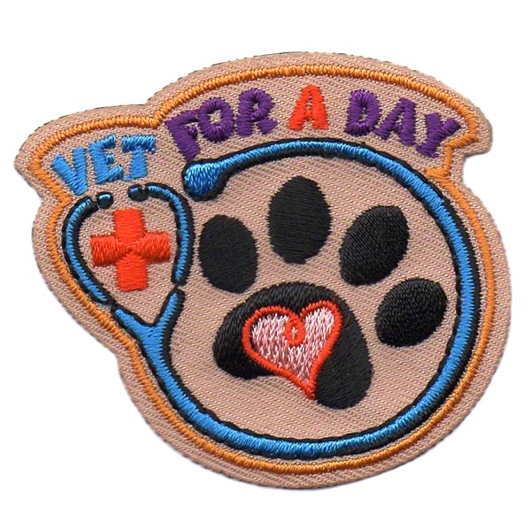 12 pieces 2" Custom Activity Scouts Applique Fun Patches - Vet For A ...