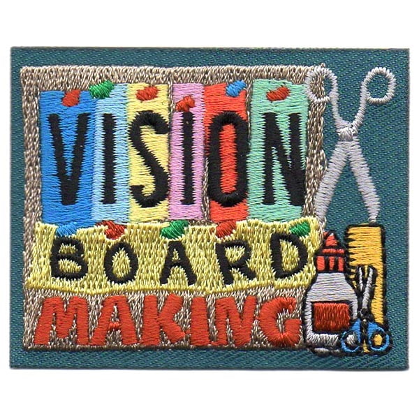 12 pieces 2" Custom Activity Scouts Applique Fun Patches - Vision Board ...