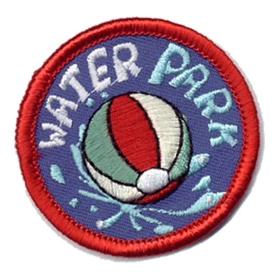 12 pieces 2" Custom Activity Scouts Applique Fun Patches - Water Park ...