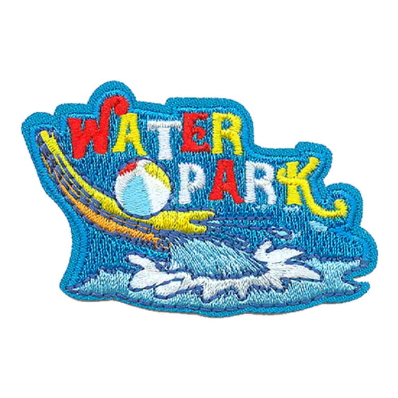 12 pieces 2" Custom Activity Scouts Applique Fun Patches - Water Park ...