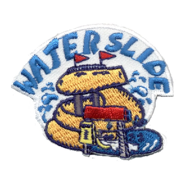 12 pieces 2" Custom Activity Scouts Applique Fun Patches - Water Slide ...