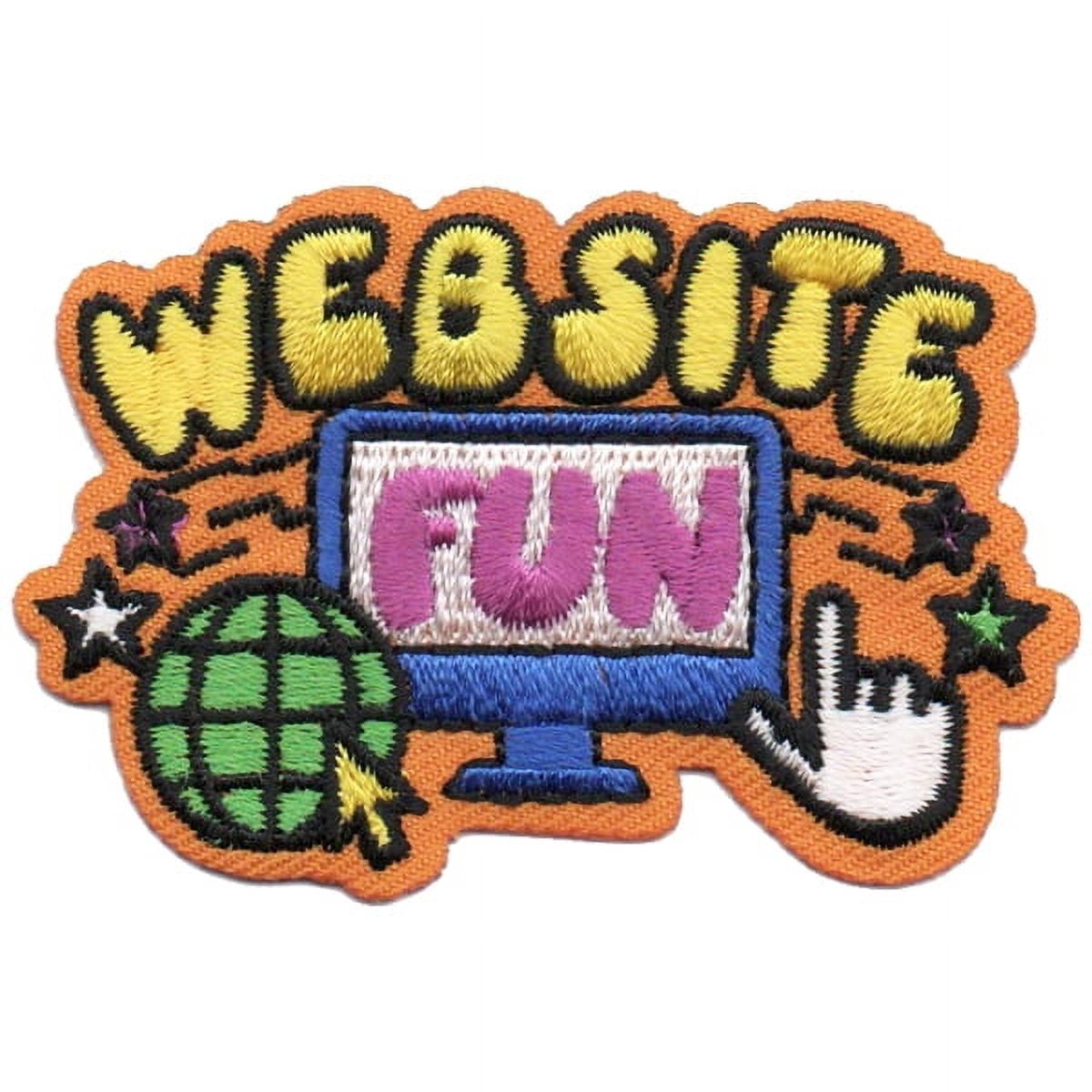 12 pieces 2" Custom Activity Scouts Applique Fun Patches - Website Fun ...