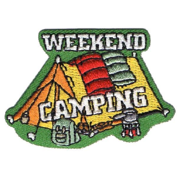 12 pieces 2" Custom Activity Scouts Applique Fun Patches - Weekend ...