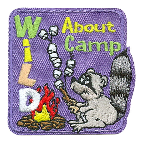 12 pieces 2" Custom Activity Scouts Applique Fun Patches - Wild About ...