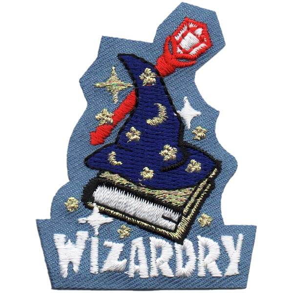 12 pieces 2" Custom Activity Scouts Applique Fun Patches - Wizardry (MT ...
