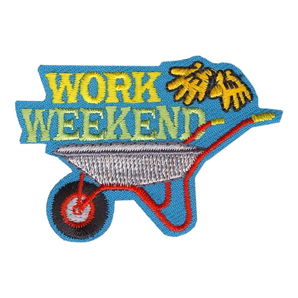 12 pieces 2" Custom Activity Scouts Applique Fun Patches - Work Weekend ...