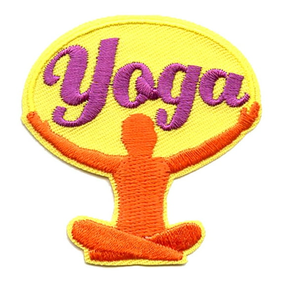 12 pieces 2" Custom Activity Scouts Applique Fun Patches - Yoga Patch 3 ...