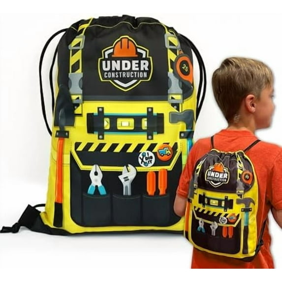 12 pk Construction Party Favor Bags for Construction Birthday Party ...