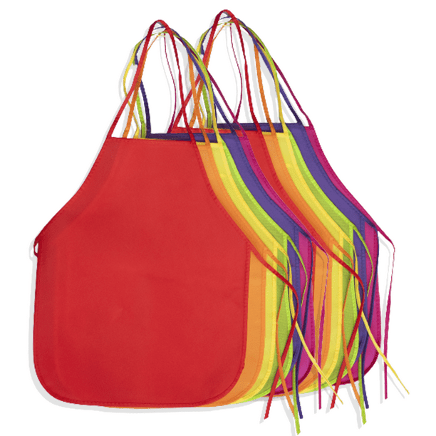 12 pk fabric aprons - Walmart.com