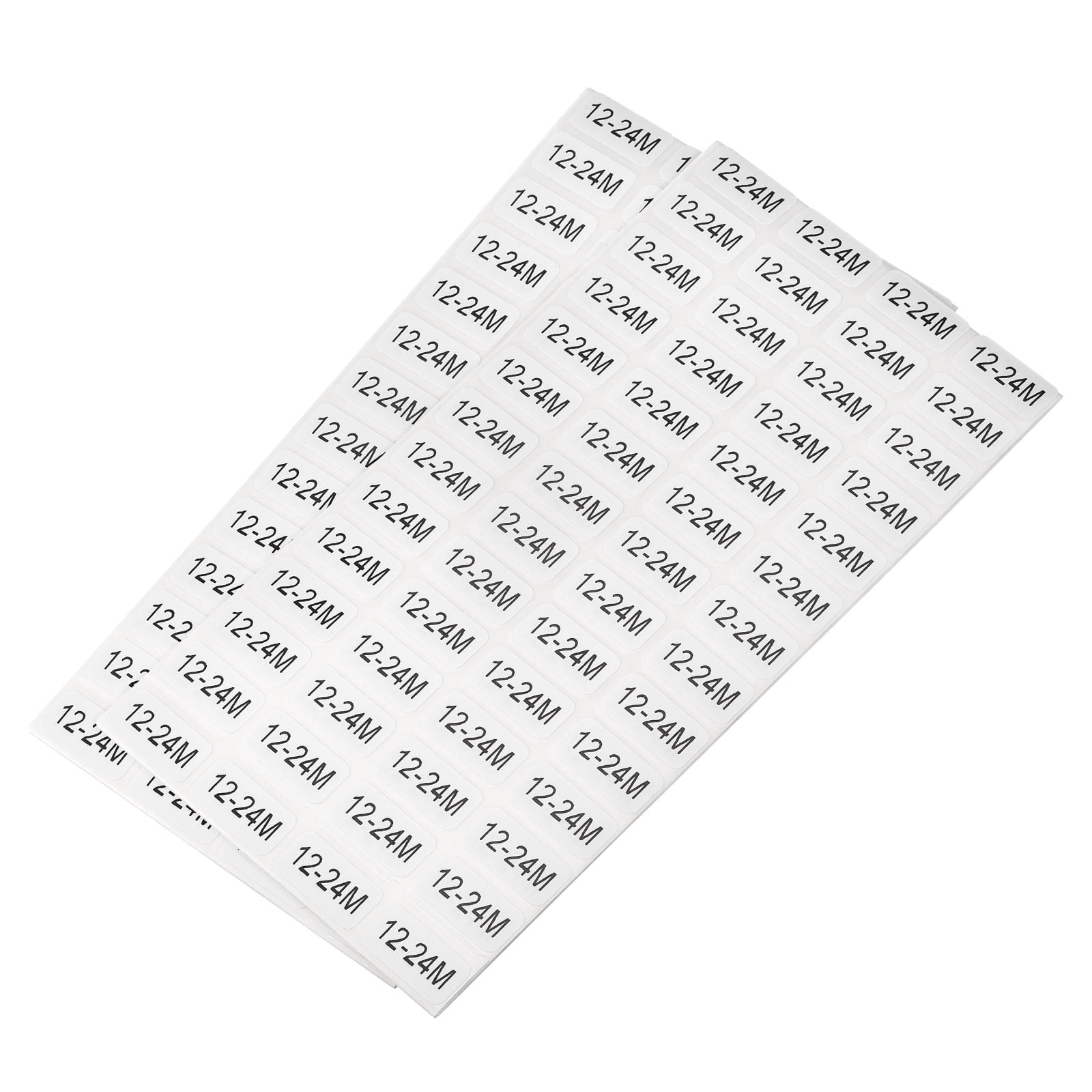 12 to 24 Month Clothes Size Sticker Label Coding Size Labels for Retail ...