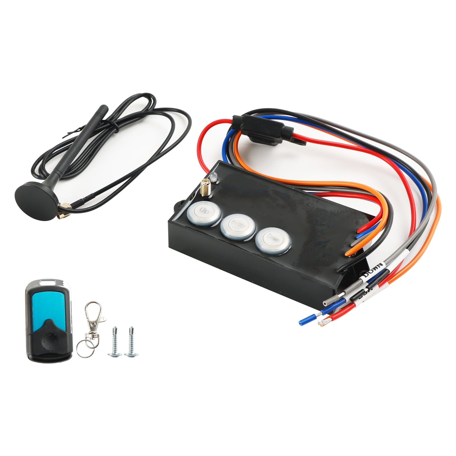 12 volt Hydraulic Lift Winch Dump Trailer Wireless Remote Control ...