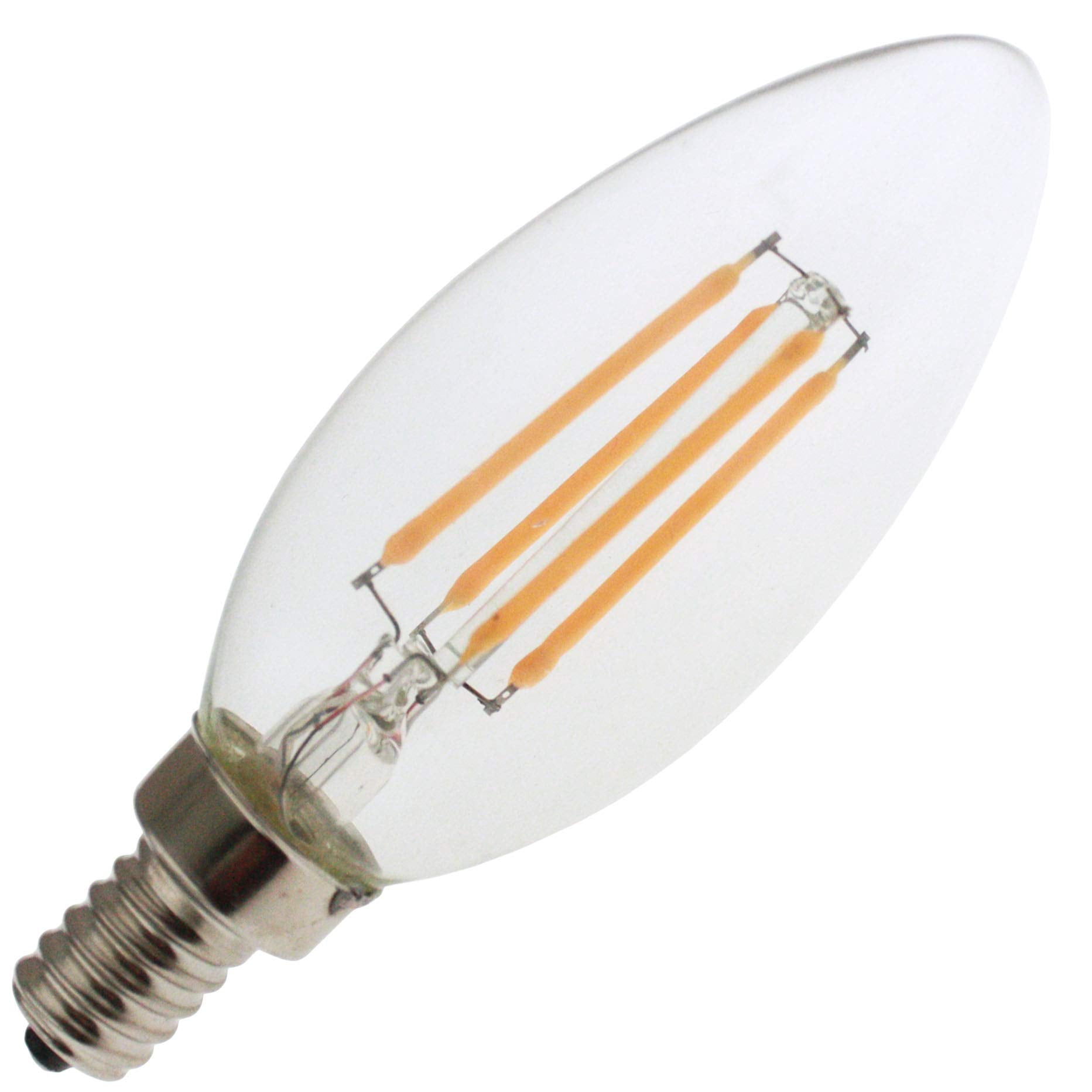 12 volt LED Chandelier Bulb Candelabra Screw Base - Walmart.com