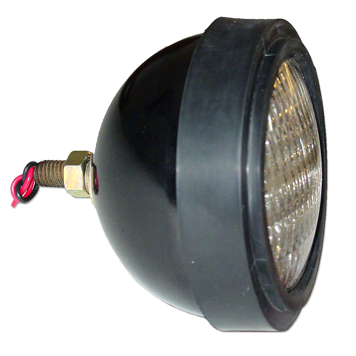 12-volt Sealed Beam Headlight Assembly (For Flat Top Fenders) Fits ...