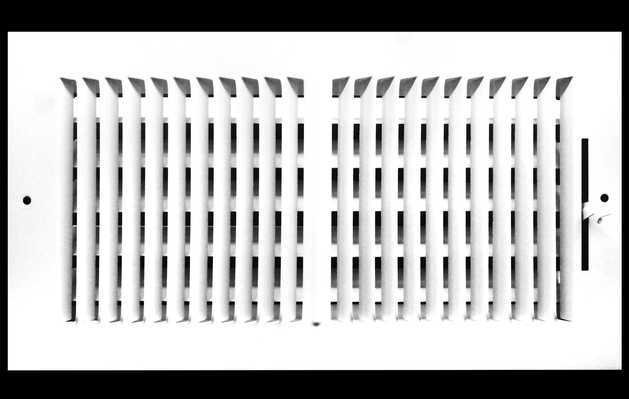 12"w X 6"h 2-Way-Vertical AIR Supply Grille - Vent Cover & Diffuser ...