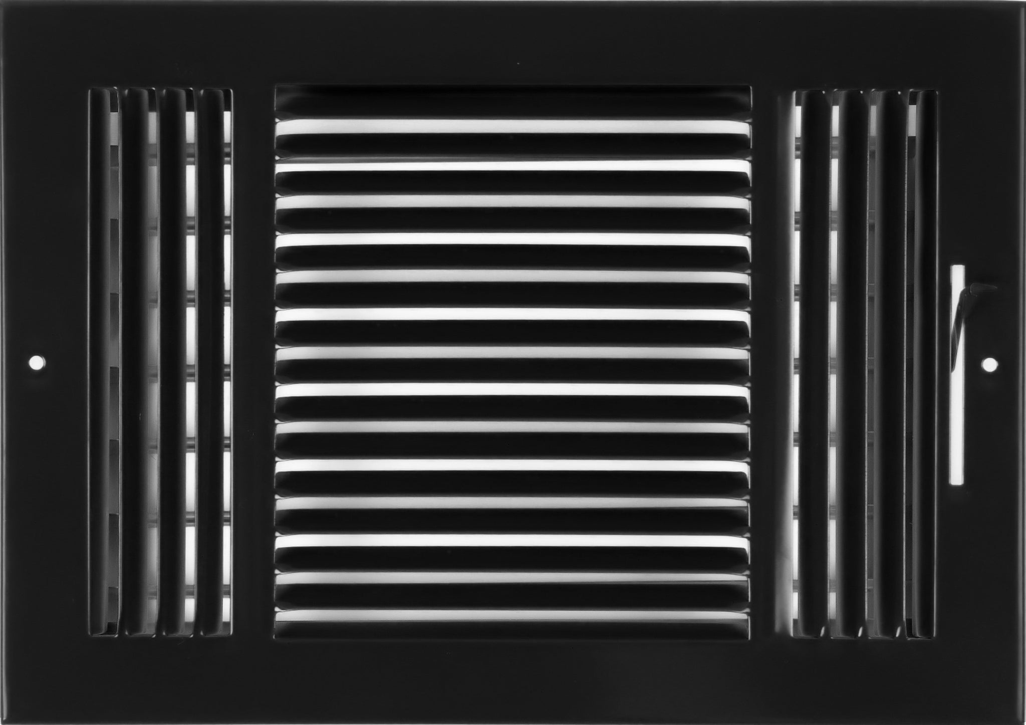 12"w X 8"h 3-Way AIR Supply Grille - Vent Cover & Diffuser - Flat ...