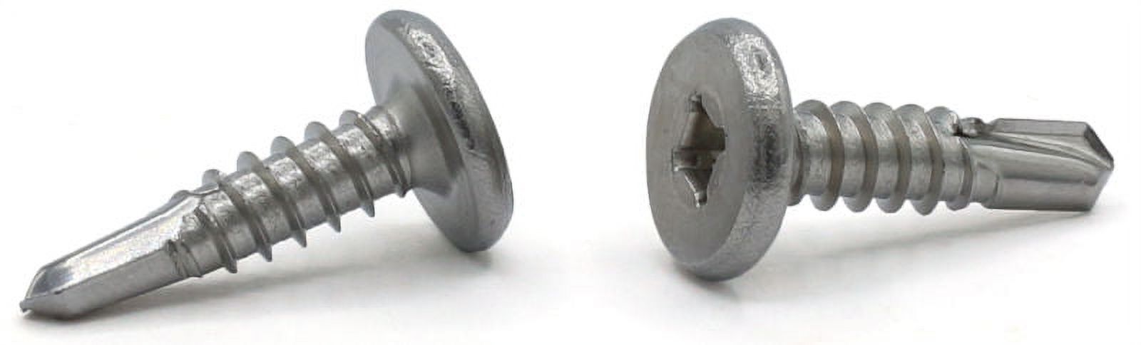 #12 x 1 1/2" Self-Drilling Screws / Combo (Square / Phillips) / Pancake ...