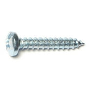 (100 Pack) #6-32 X 1/4" Combo Slotted Pan Head Sems Steel Machine Screw ...