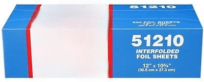 12" x 10.75" Aluminum Foil Pop-Up Sheets Food Wrap (Pack of 3000 ...