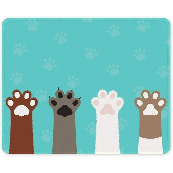 12 x 10 in Animals Theme Computer Mouse Pad for Desk, Premium-Textured ...