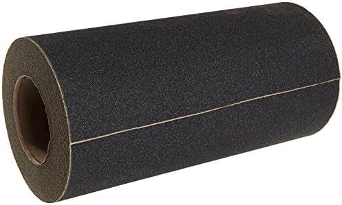 12" x 10' Black 80 Grit Anti Slip Tape Non Skid Abrasive Safety Tape ...