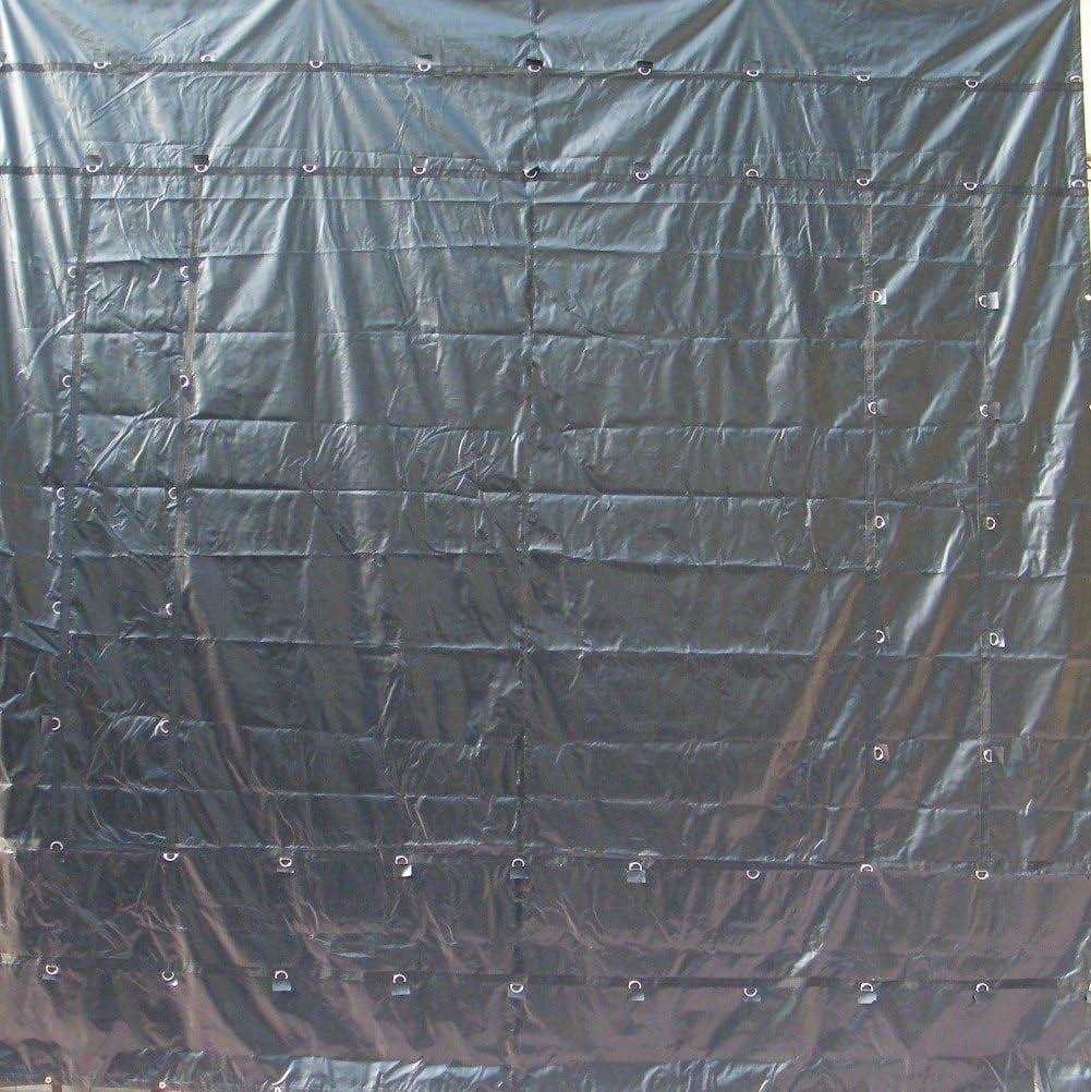 12' x 10' MP Flatbed Truck Tarp - Light Weight Flat Smoke Tarp ...