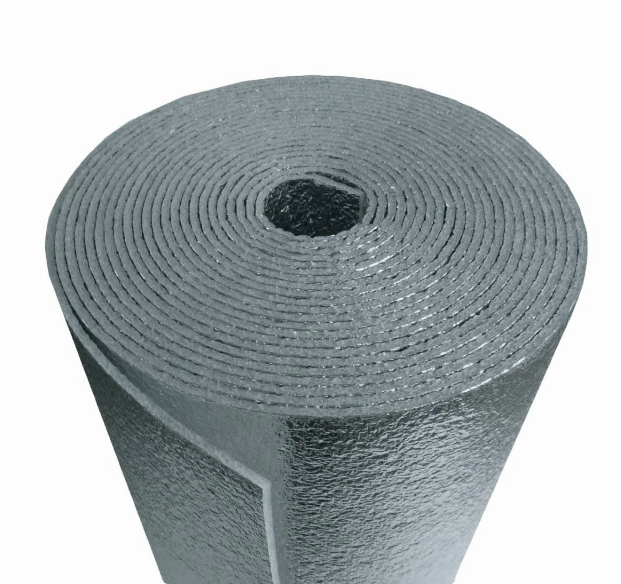 12" x 10" Reflective Foam Core Insulation HVAC Pipe Air Duct Wrap Roll ...