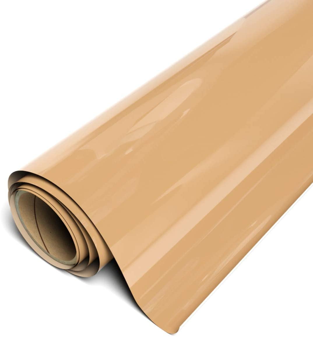 12" x 10ft ROLL - SISER EASYWEED HTV - IRON ON HEAT TRANSFER VINYL (Tan ...