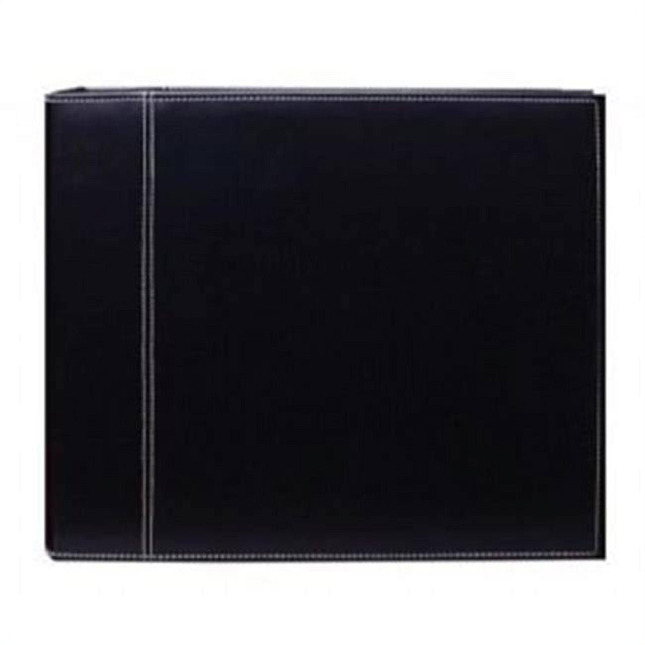 12 x 12 3-Ring Scrapbook Binder Black-Black Sewn - Walmart.com