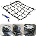 12" x 12" Cargo Net 6 Hooks for ATV, Motorcycle, Boat, Car,Bungee Net ...